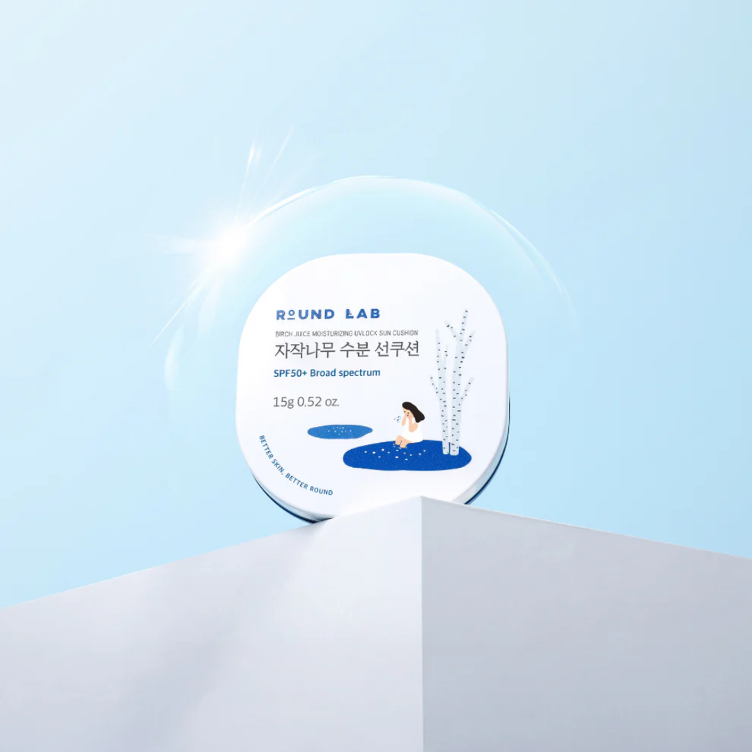 Sunscreen - Round Lab Birch Juice Sun Cushion – Sokit Beauty